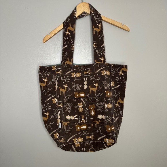 Molly Mut | Bags | Molly Mutt Cute Woodland Creatures Tote Bag Brown ...